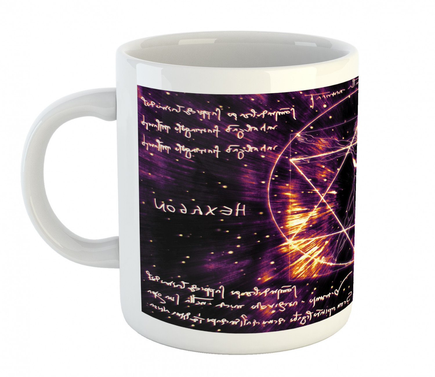 East Urban Home Geometry Coffee Mug | Wayfair