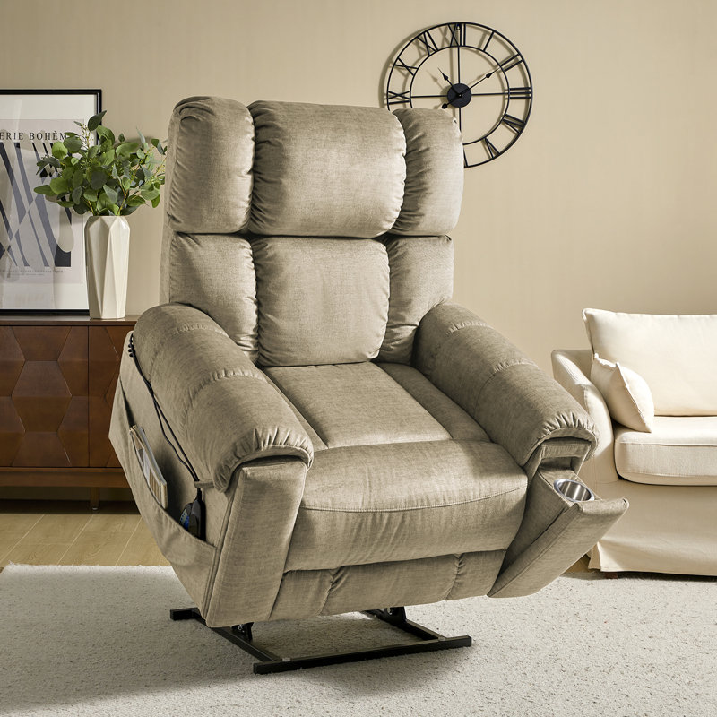 Latitude Run® Massouma Transitional Dual Motor Lift Assist Power Heated ...