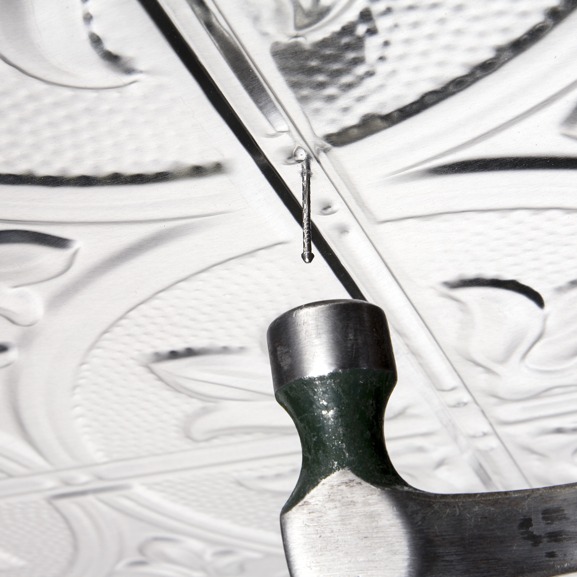 Great Lakes Tin 0.01 ft. x 0.1 ft. Nail-up Tin Ceiling Tile | Wayfair