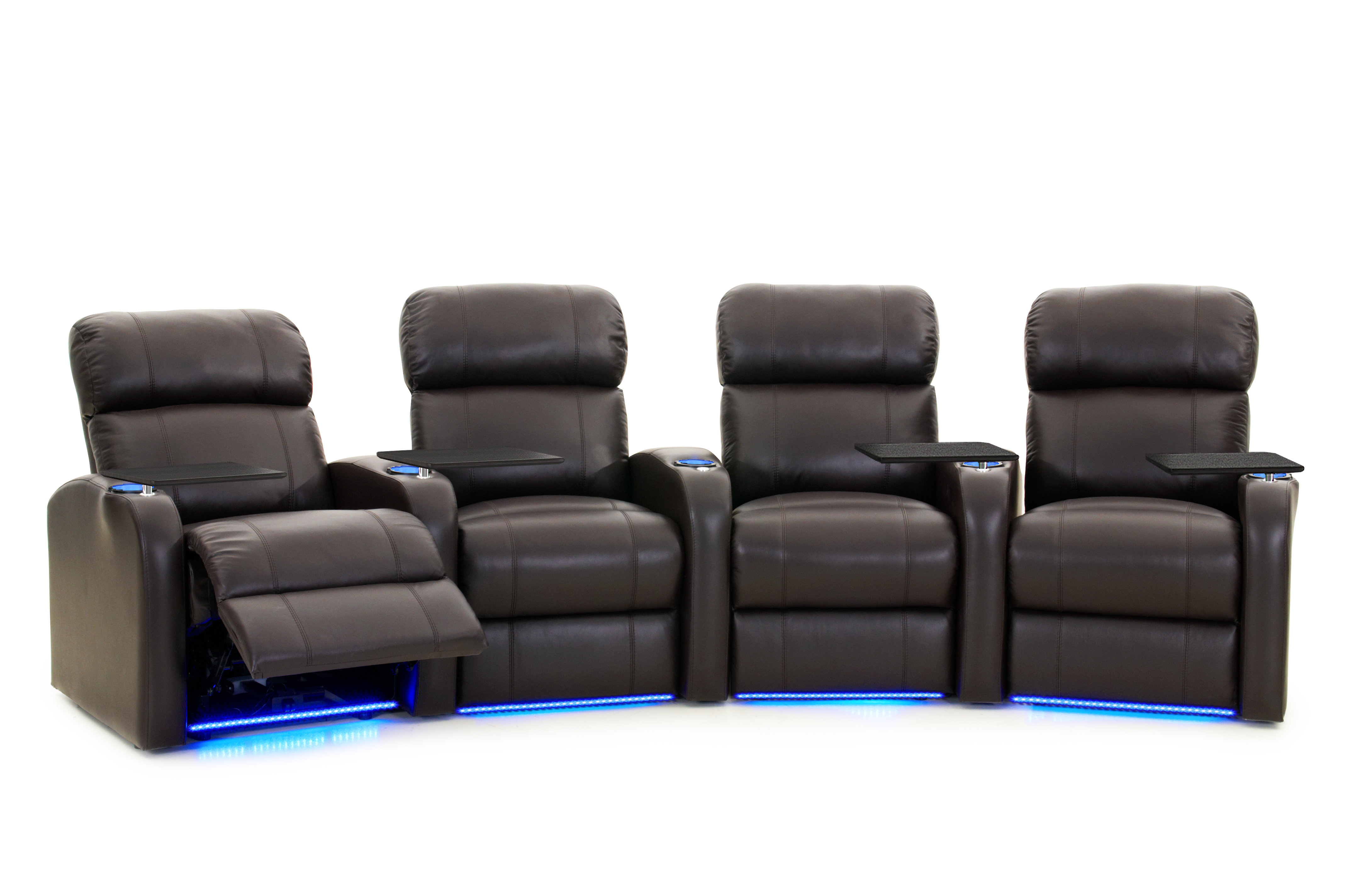 Latitude Run® Home Theater Row Seating (Row of 4) & Reviews | Wayfair