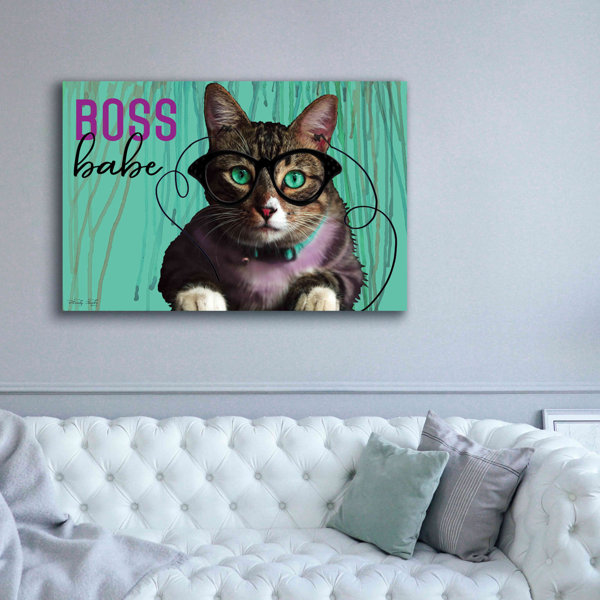 Trinx Epic Graffiti 'Boss Babe' By Cindy Jacobs, Canvas Boss Babe On ...