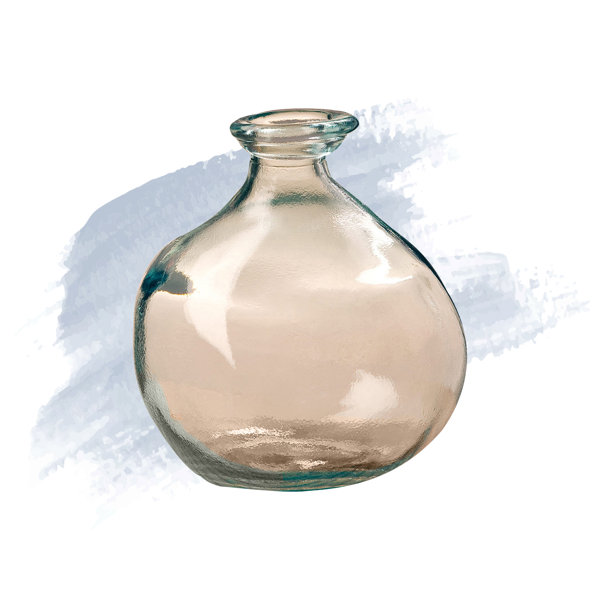 Latitude Run® Handmade Glass Table Vase & Reviews | Wayfair