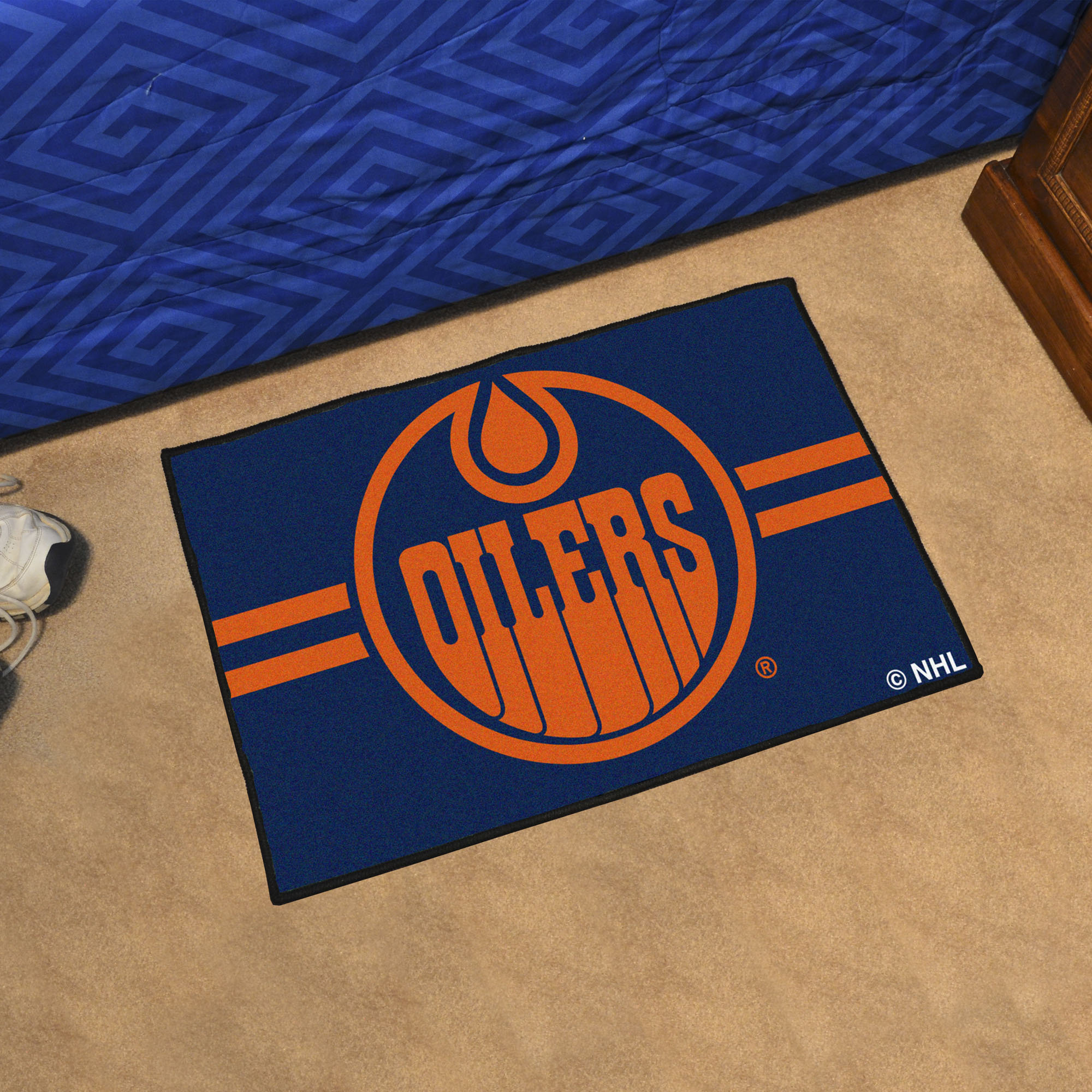 FANMATS Edmonton Oilers Starter Mat | Wayfair