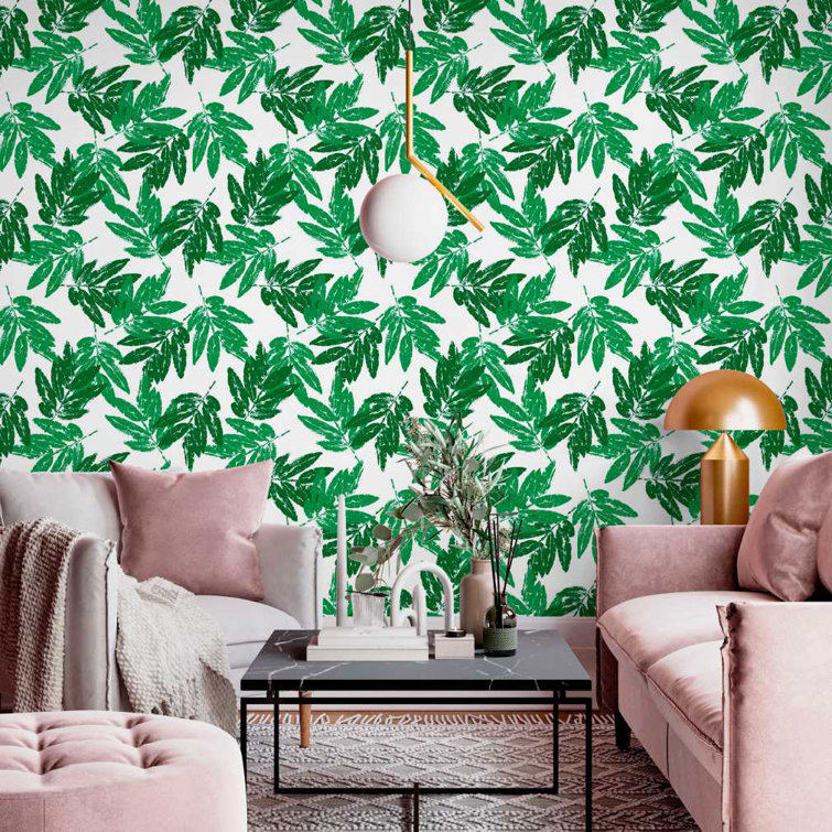 Winston Porter Daymian Peel & Stick Floral Roll | Wayfair