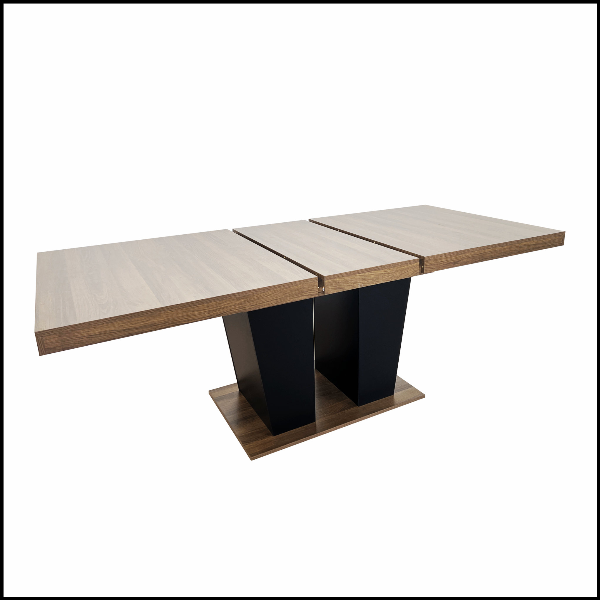 Mercer41 Extendable Dining Room Table for 4-10 People, Wooden ...
