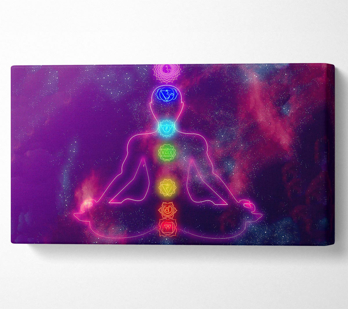 Ivy Bronx Chakra Meditation Colours 3 - Wrapped Canvas Art Prints ...