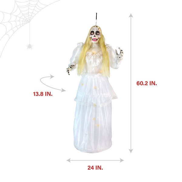 Haunted Hill Farm Cursed Wedding Haunted Hill Farm 5 ft. Touch ...