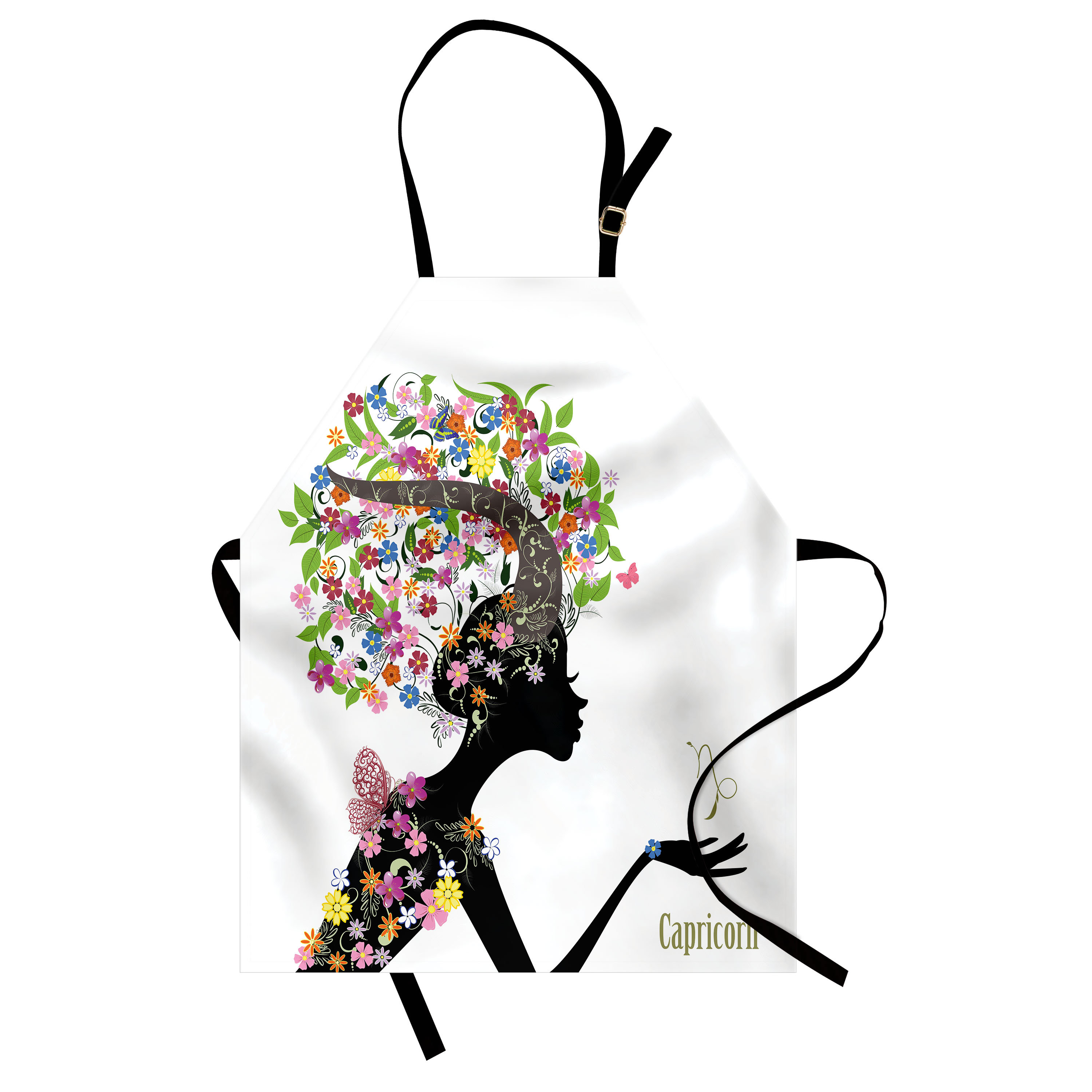 East Urban Home Zodiac Capricorn Apron, Cooking Gardening, Adult Size ...