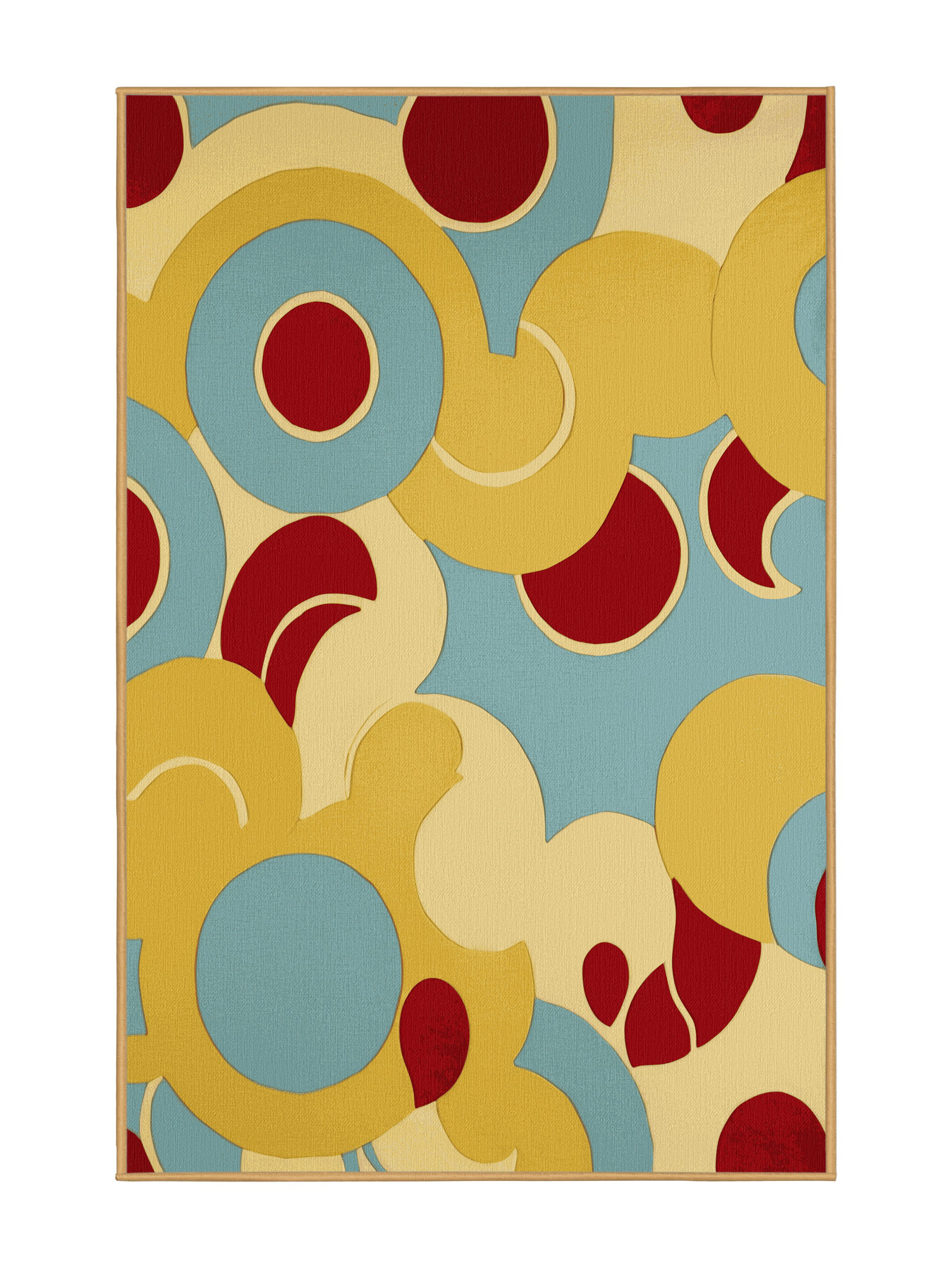 Wrought Studio™ Radiant Wiggle Rug | Wayfair