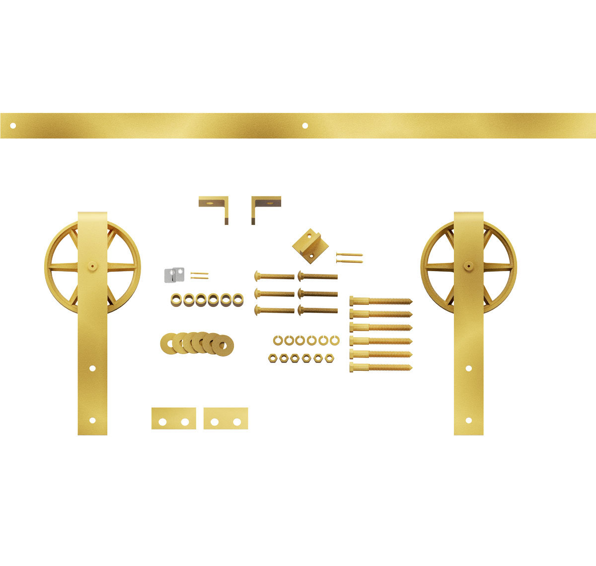 Goldberg Brothers Inc. Premium Wagon Wheel Strap Standard Single Barn ...