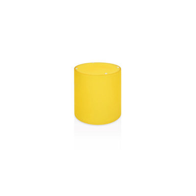 yellow bathroom bin