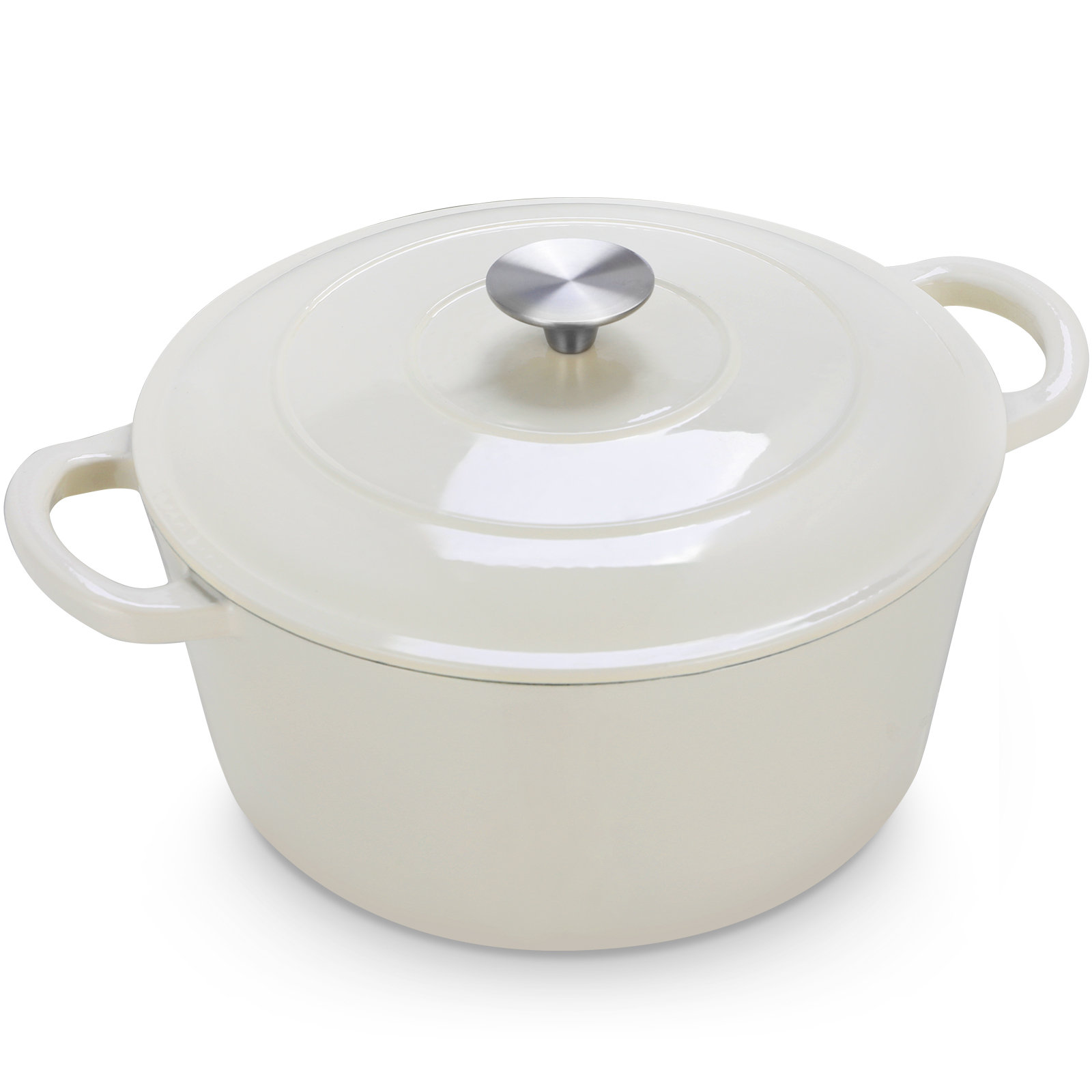 Pirecart 6 Qt Enameled Cast Iron Dutch Oven Pot With Lid,oven Safe Up ...