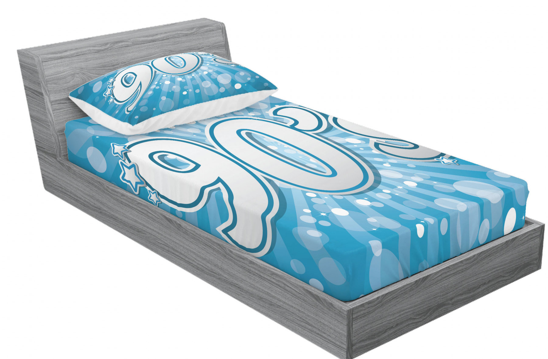 Ambesonne 90S Sheet Set | Wayfair