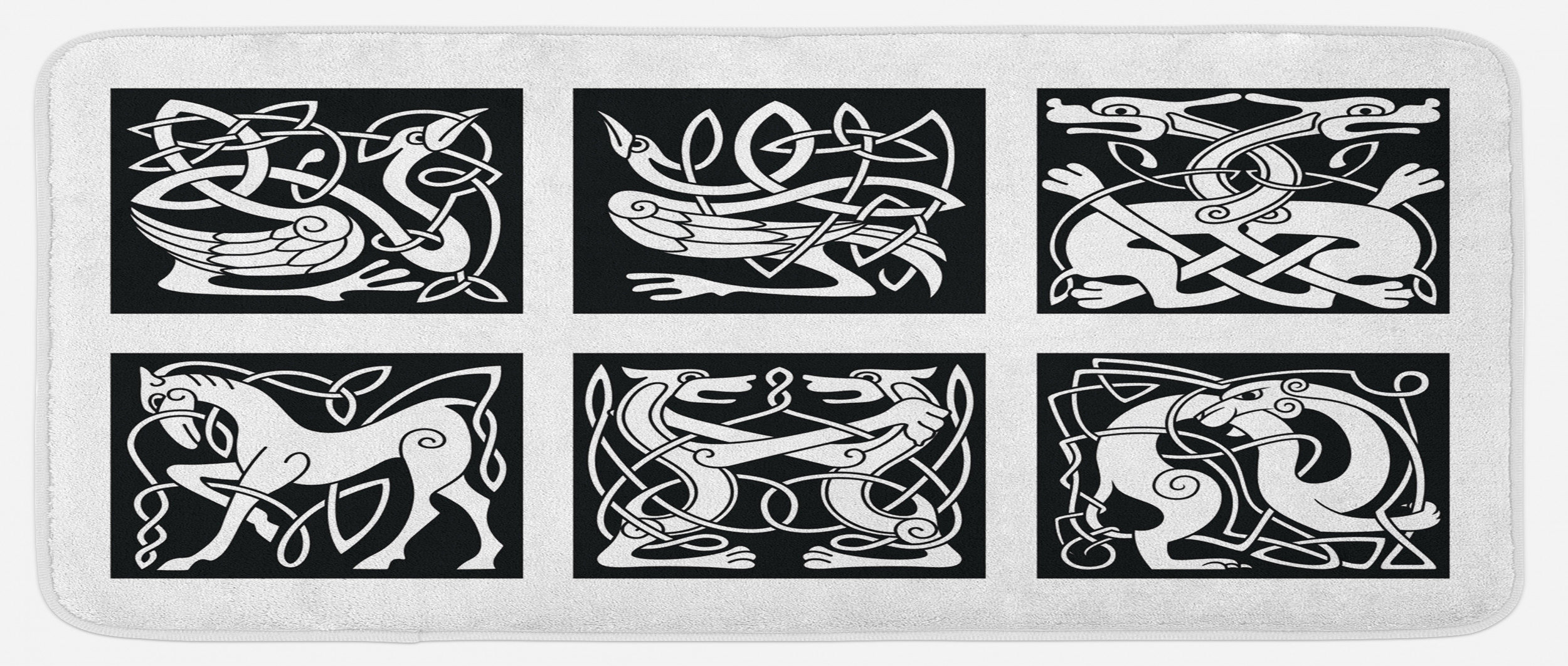 East Urban Home Celtic Kitchen Mat | Wayfair