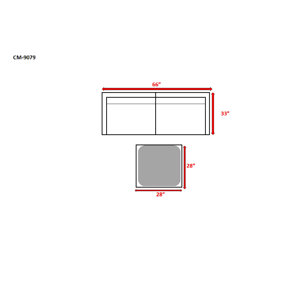 Wade Logan® Biles Fully Assembled 3 Piece Rattan Seating Group with ...