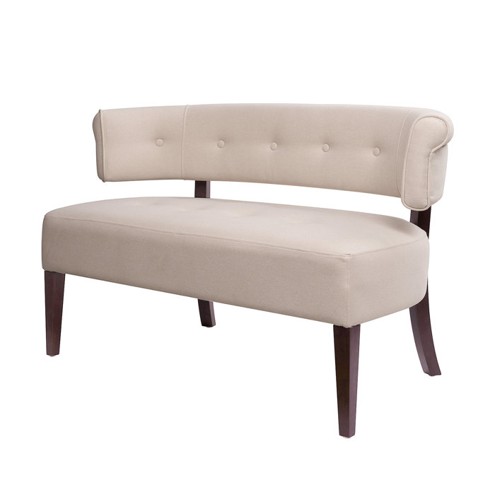 Red Barrel Studio® Bodee 51'' Upholstered Settee & Reviews | Wayfair