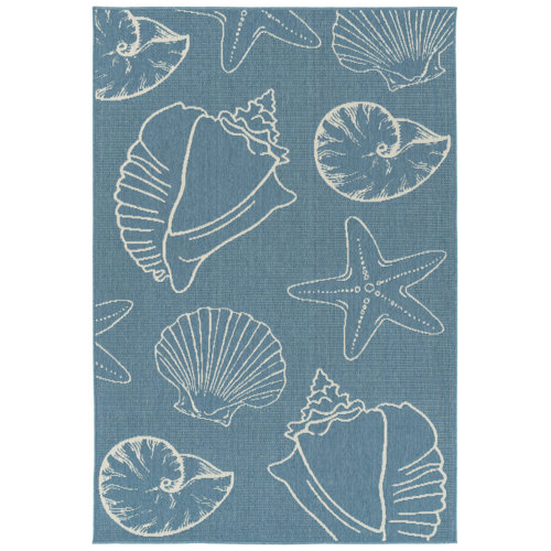 Nautical Outdoor Rugs You'll Love | Wayfair