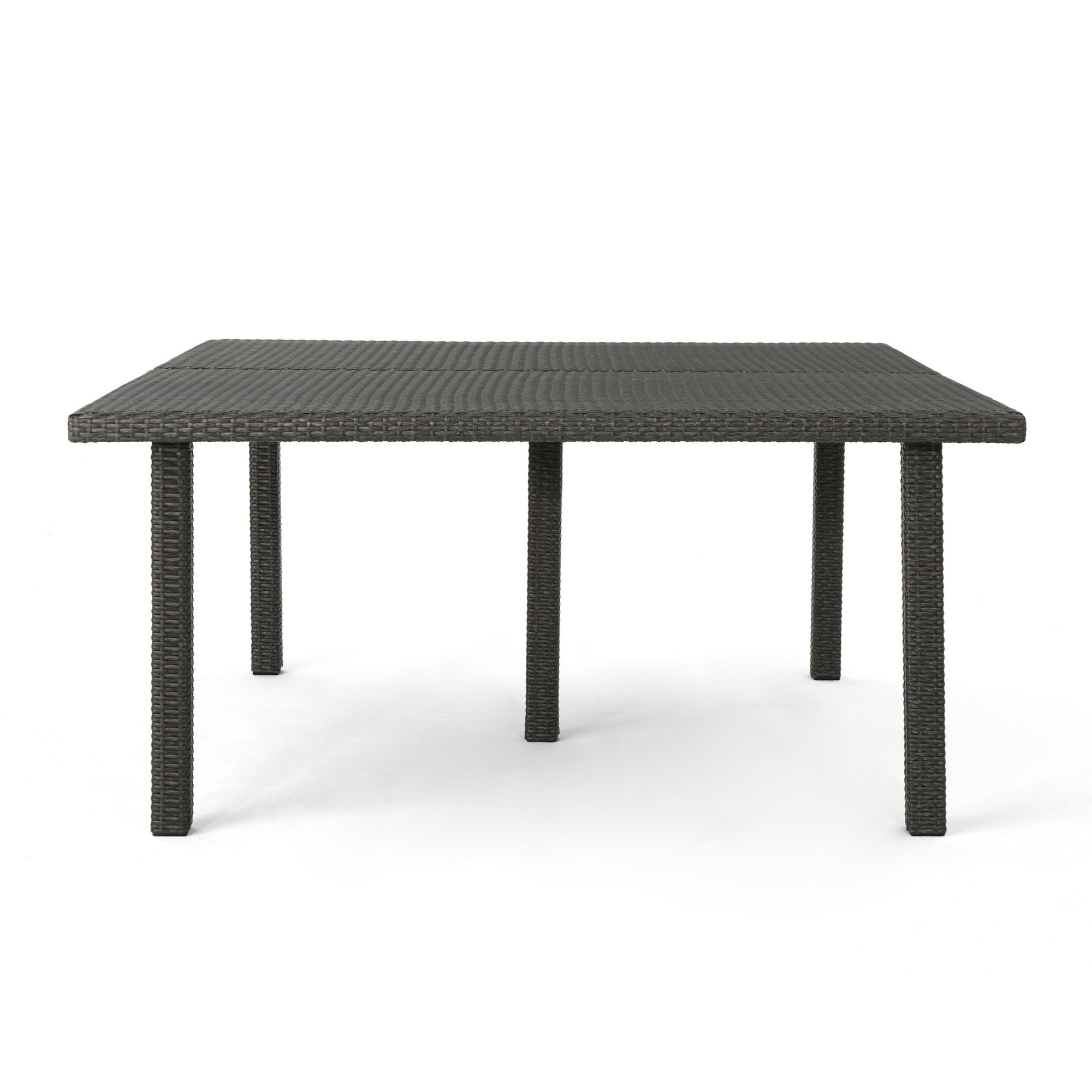 Latitude Run® Outdoor Acacia Wood Dining Table, Sandblast Finish | Wayfair