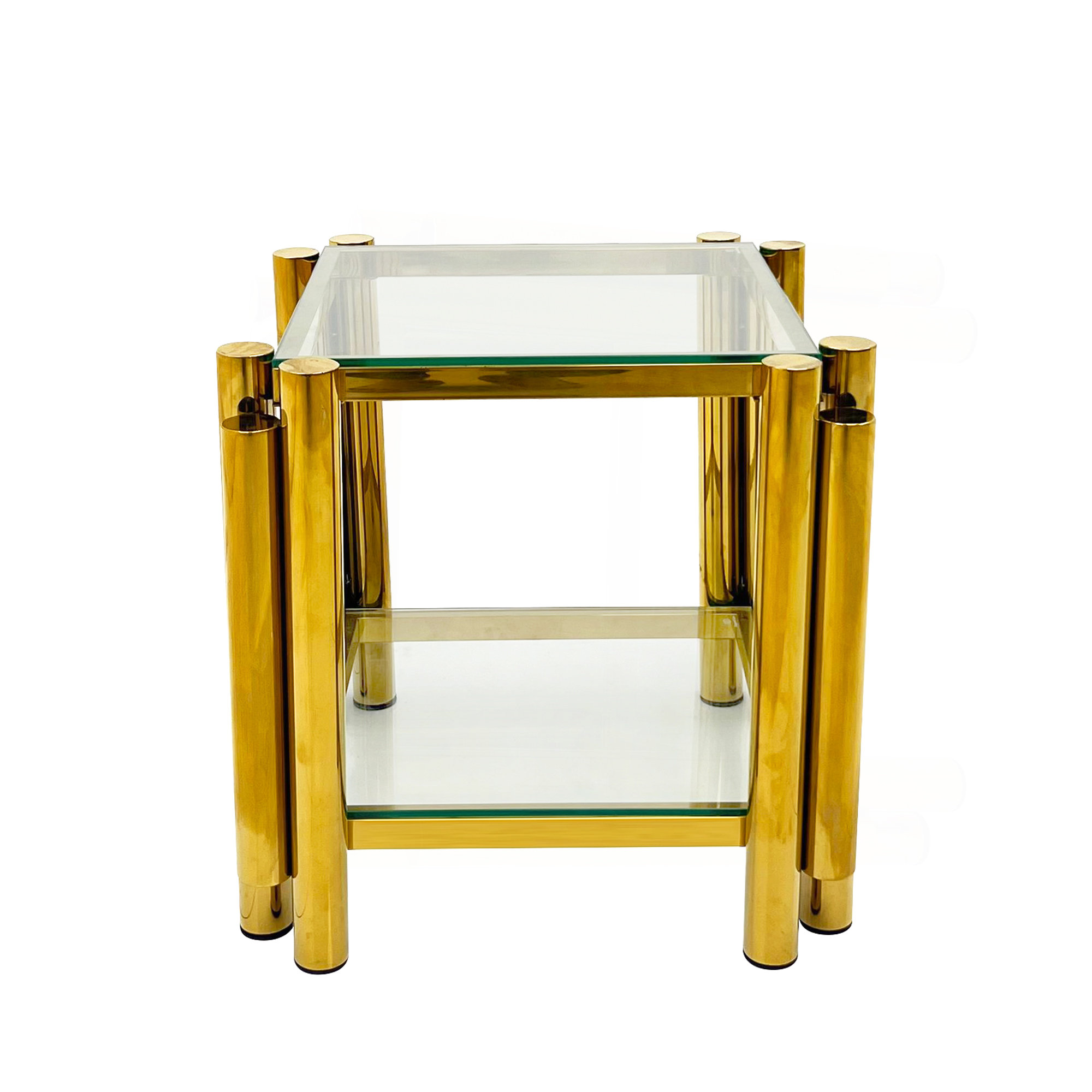 Corrigan Studio® Modern Stainless Steel Coffee Table Set | Wayfair