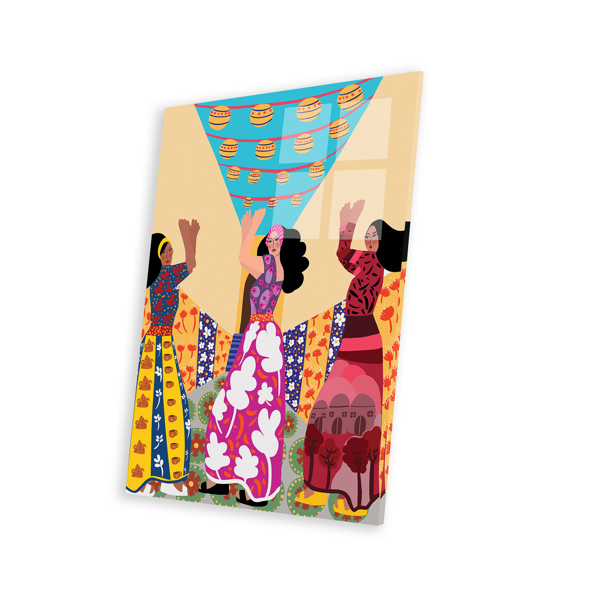 Winston Porter Street Dance On Plastic / Acrylic by Dina Razin Print ...