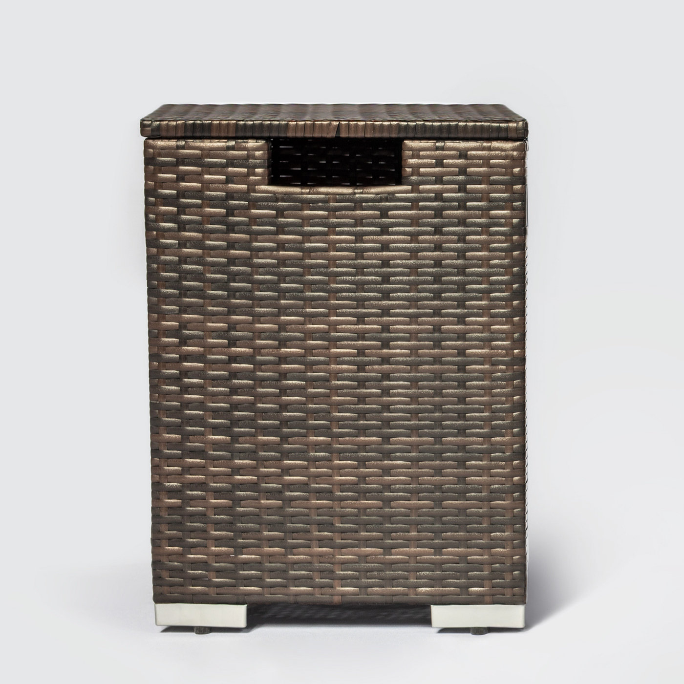 Latitude Run® Rattan Propane Tank Cover Gas Bottle Cover Outdoor Wicker ...