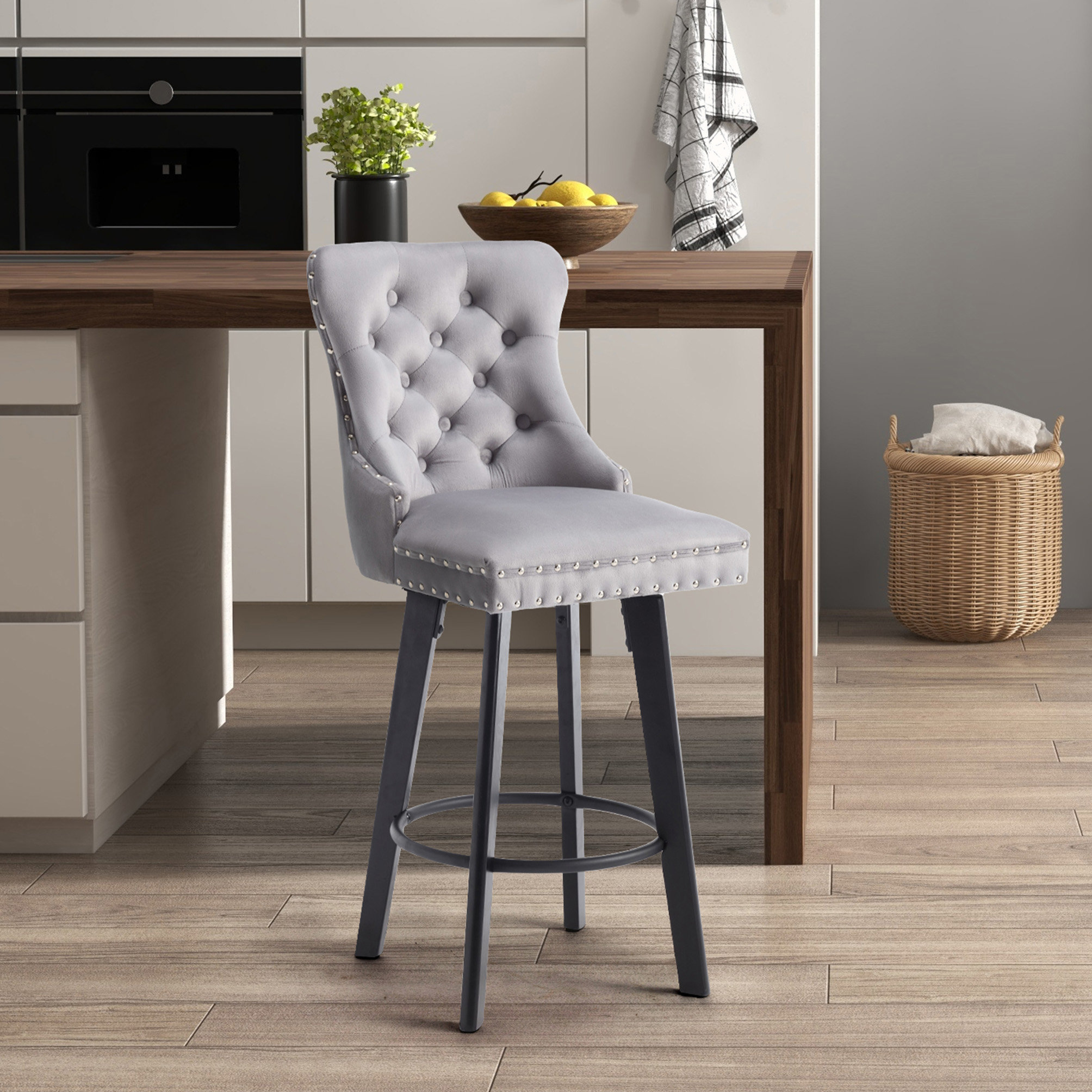 Alcott Hill® Swivel Bar Stools | Wayfair