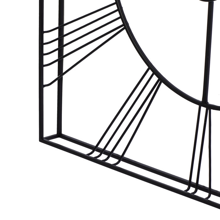 17 Stories Pom CosmoLiving by Cosmopolitan Metal Open Frame Square Wall ...