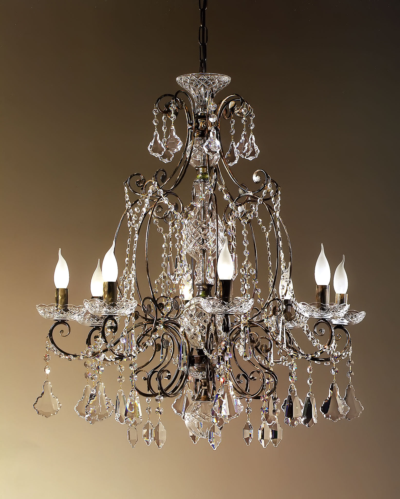 David Michael 8 - Light Candle Style Empire Chandelier - Wayfair Canada