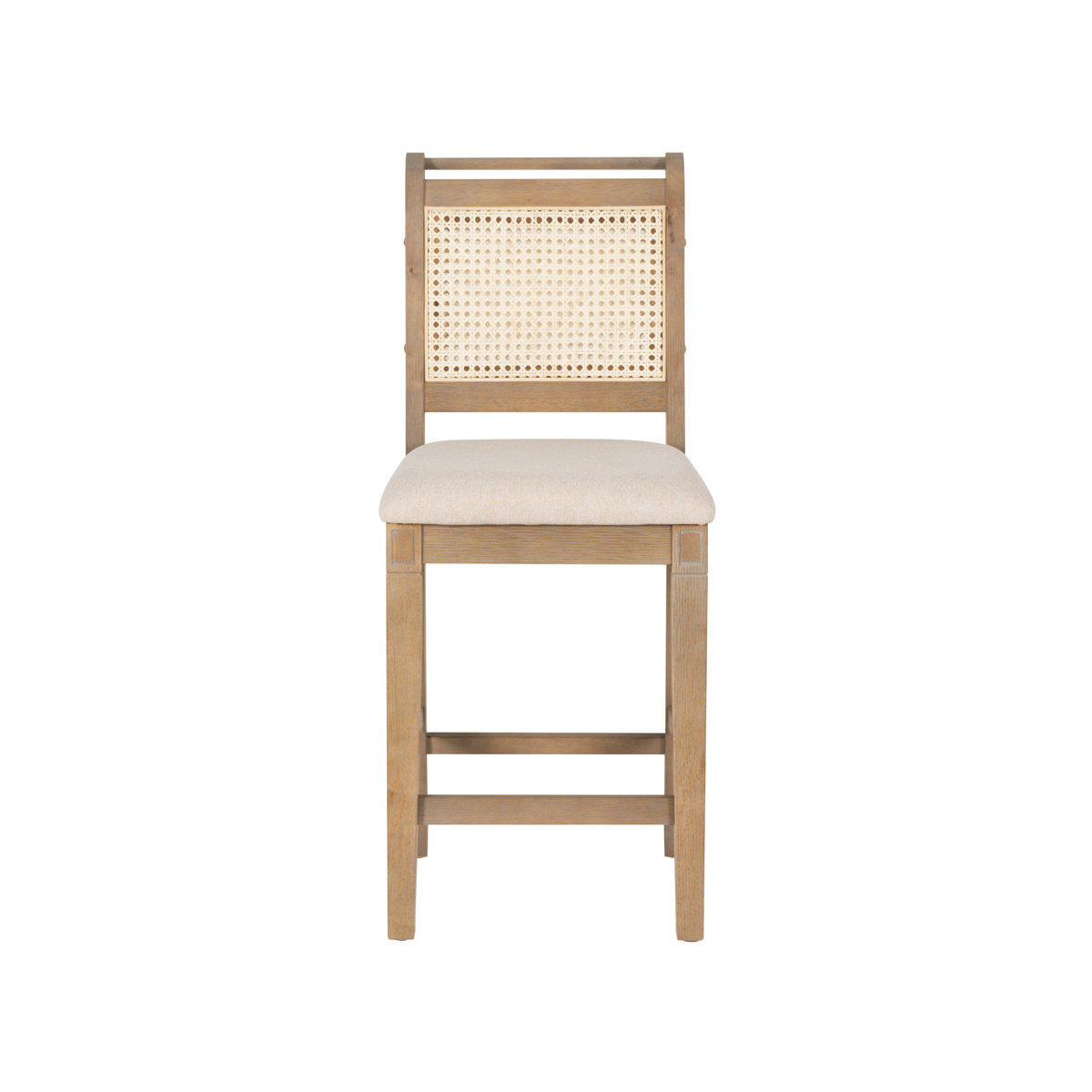 Lark Manor™ Breider Natural Cane Counter Stool & Reviews | Wayfair
