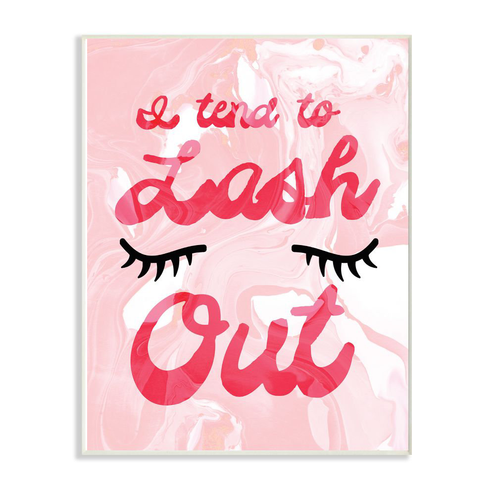 Mercer41 I Tend to Lash Out Panoramic Graphic Art Print Set on Canvas ...