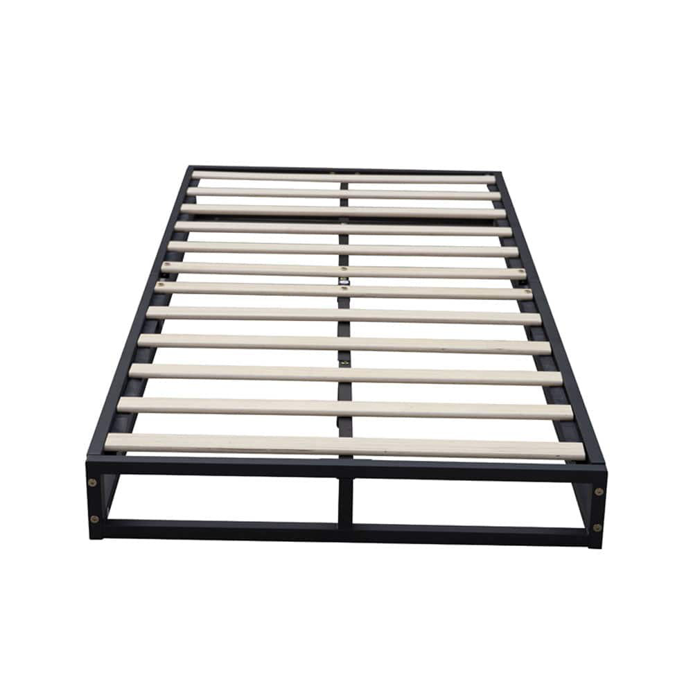 17 Stories BASICS Metal Platform Bed Frame With Slatted Frame | Wayfair.co.uk