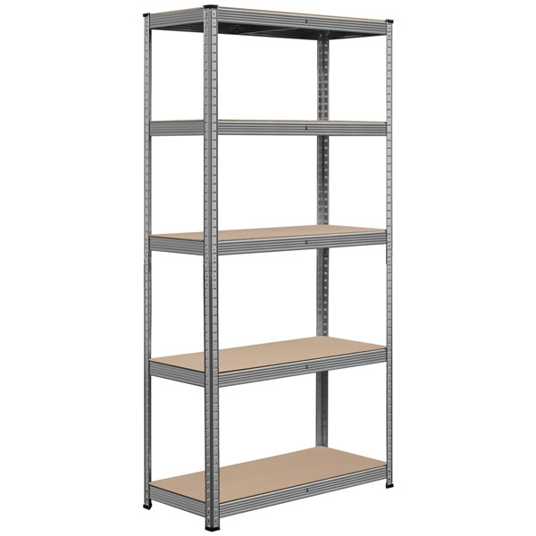 The Twillery Co.® Lundys 71" H x 35.5" W x 16" D 5-Tier Adjustable ...
