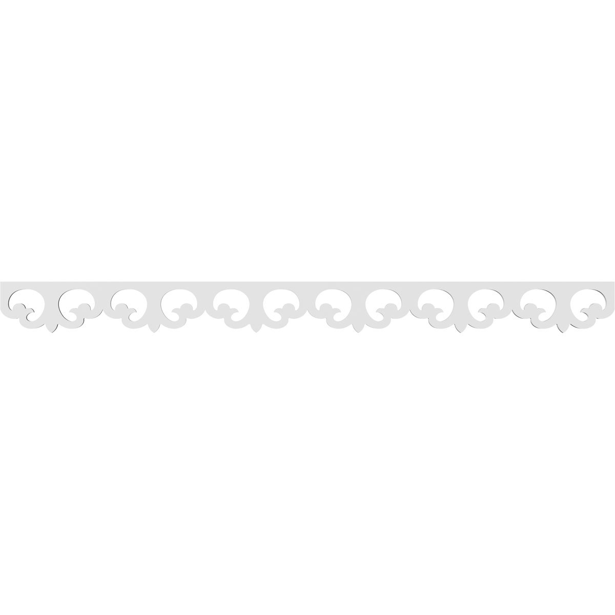 Ekena Millwork Leora Architectural Grade PVC Running Trim | Wayfair