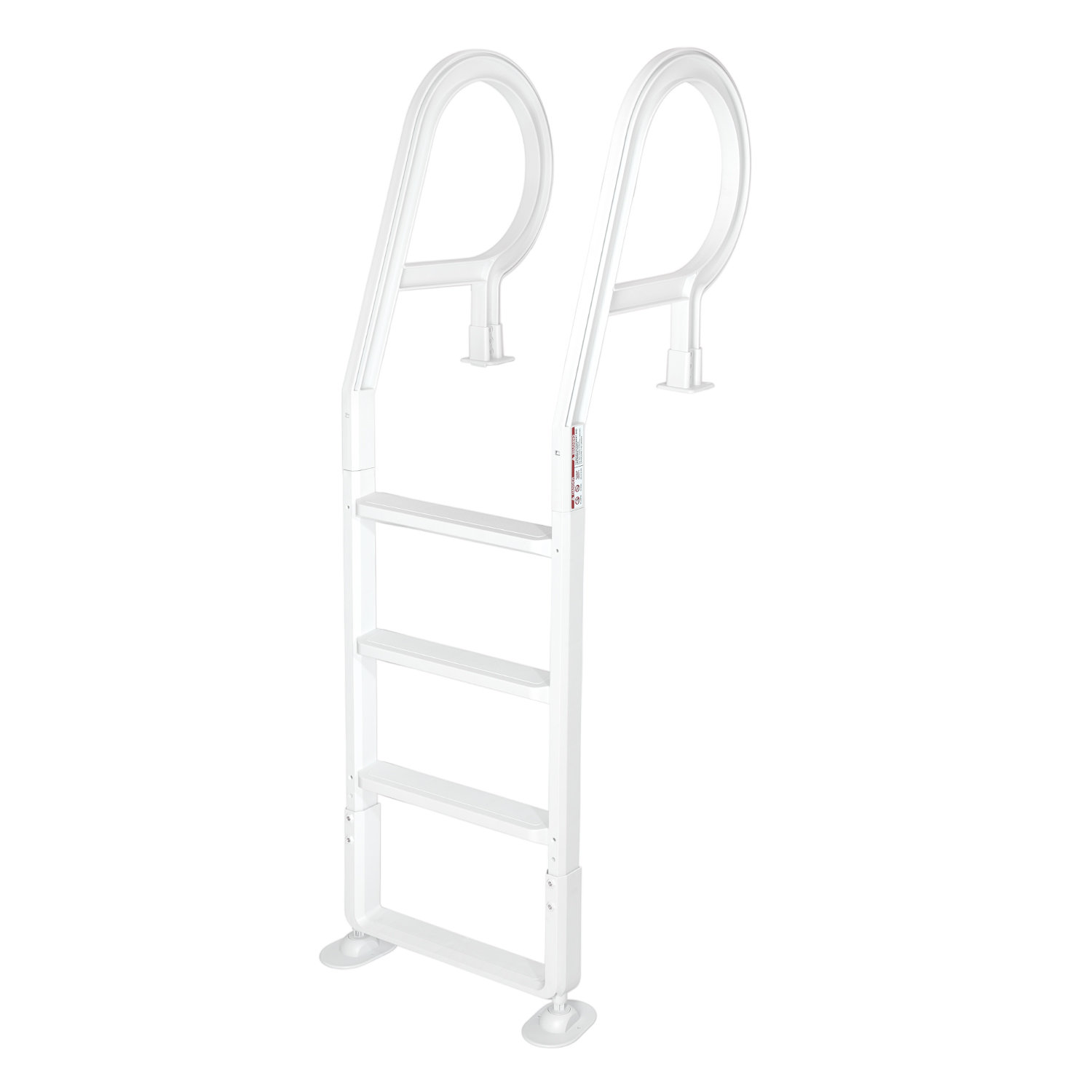 Xtremepowerus Adjustable Swimming Pool Ladder 4-step For Entry Exit ...