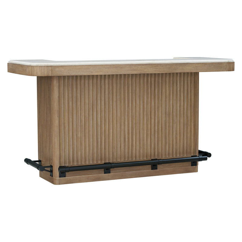 George Oliver Lasheba Bar Set with Wine Storage & Reviews | Wayfair