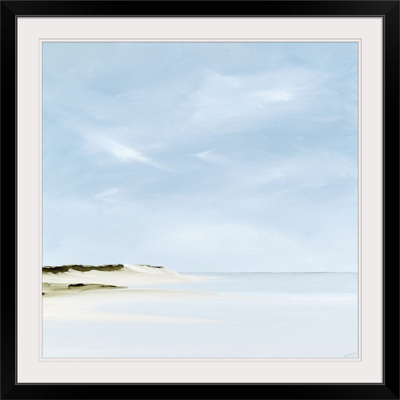 Highland Dunes 'Inshore' Rick Fleury Painting Print | Wayfair