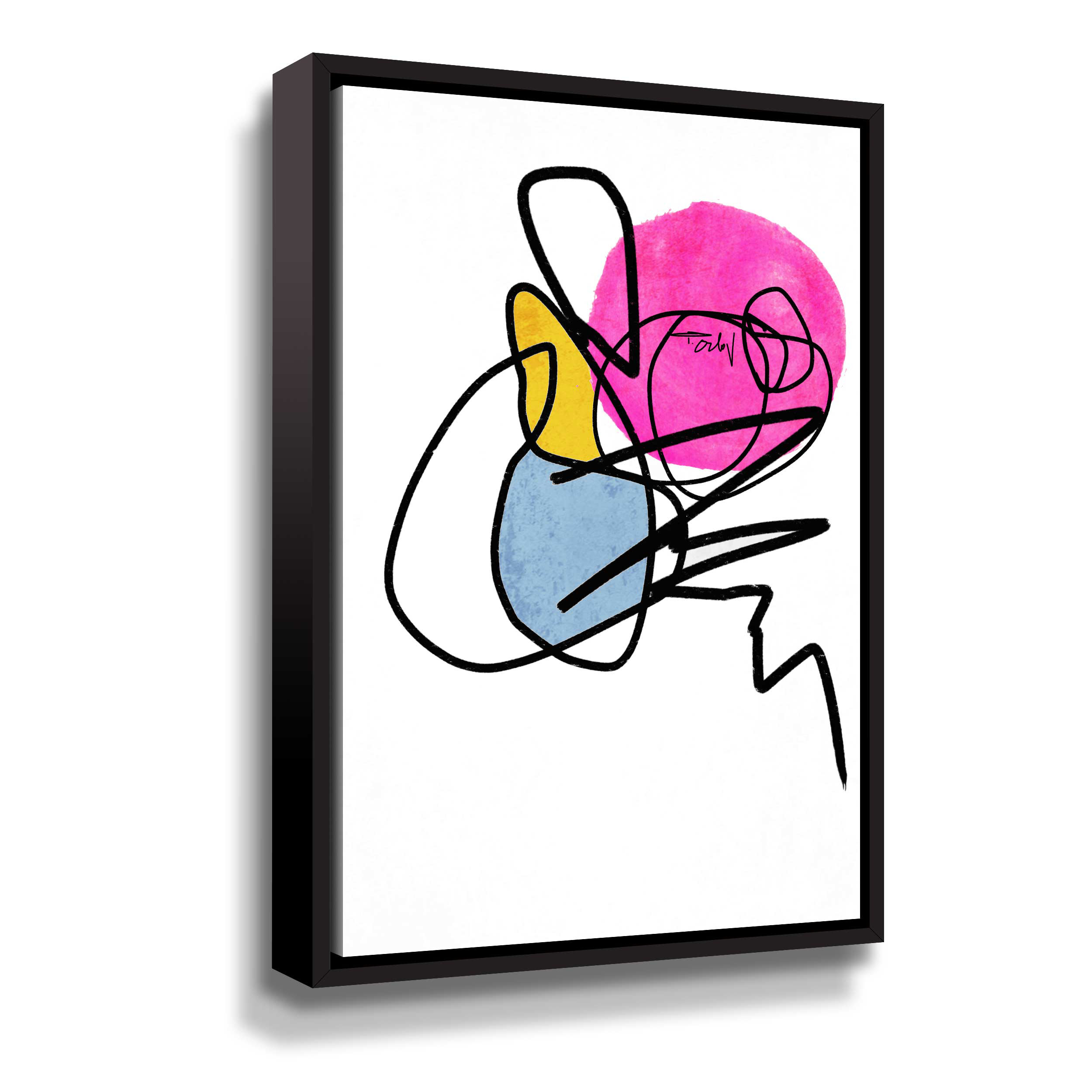 Wrought Studio™ Shapes And Lines 1 Shapes And Lines 1 by - Graphic Art ...