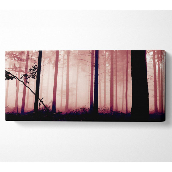 Alpen Home Mauve Forest Mist - Wrapped Canvas Art Prints | Wayfair.co.uk