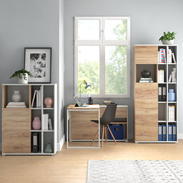 Symple Stuff 3 Piece L-Shape Writing Desk Office Set | Wayfair.co.uk