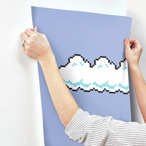 Room Mates Nintendo Retro Super Mario 10.5' x 72" Wall Mural & Reviews ...