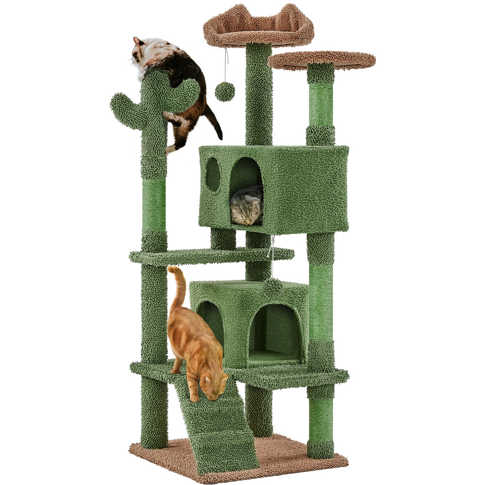 Archie & Oscar™ Cleobury 54.5" Cactus Cat Condo & Reviews | Wayfair