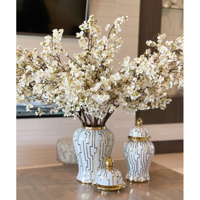 Everly Quinn Handmade Ceramic Ginger Jar | Wayfair