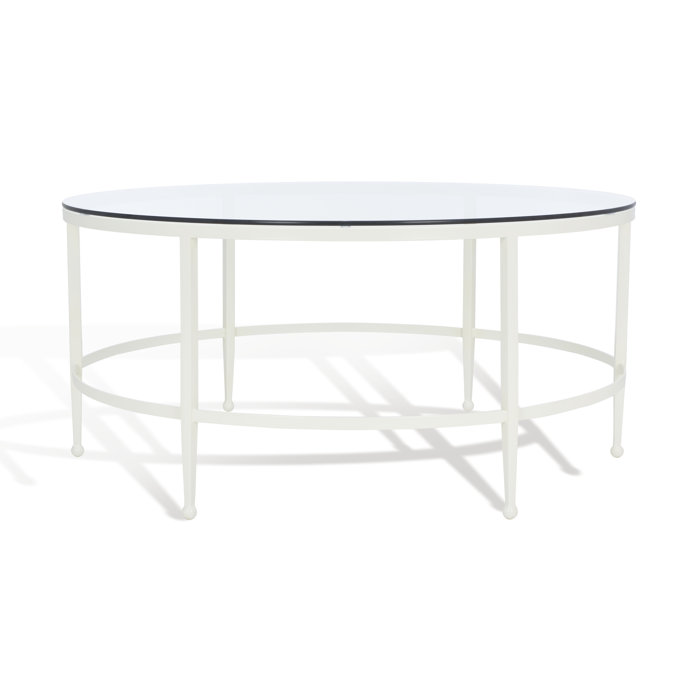 Willa Arlo Interiors Vania Glass Top Coffee Table & Reviews | Wayfair