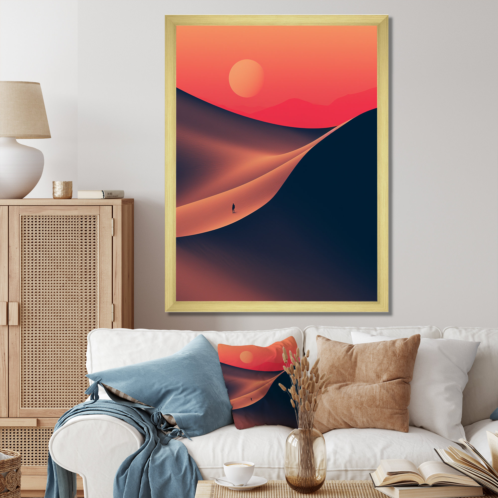Loon Peak® Desert Arid Horizon On Mars Planet IV | Wayfair