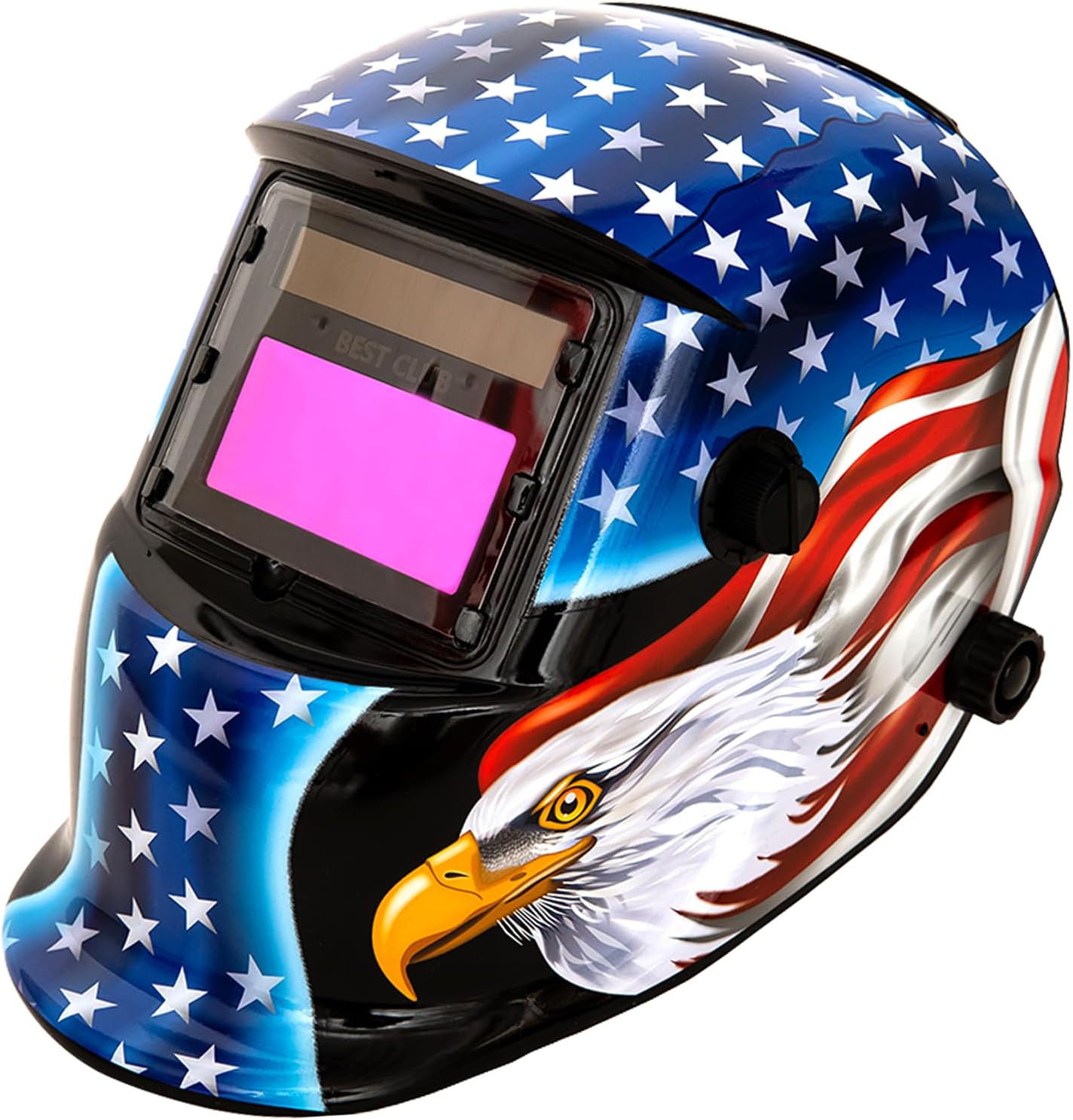Ivy Bronx Welding Helmet Auto Darkening : True Color Solar Powered Hood ...
