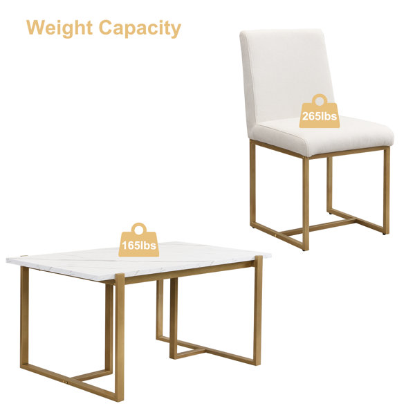 Mercer41 Modern 7-Piece Dining Table Set | Wayfair