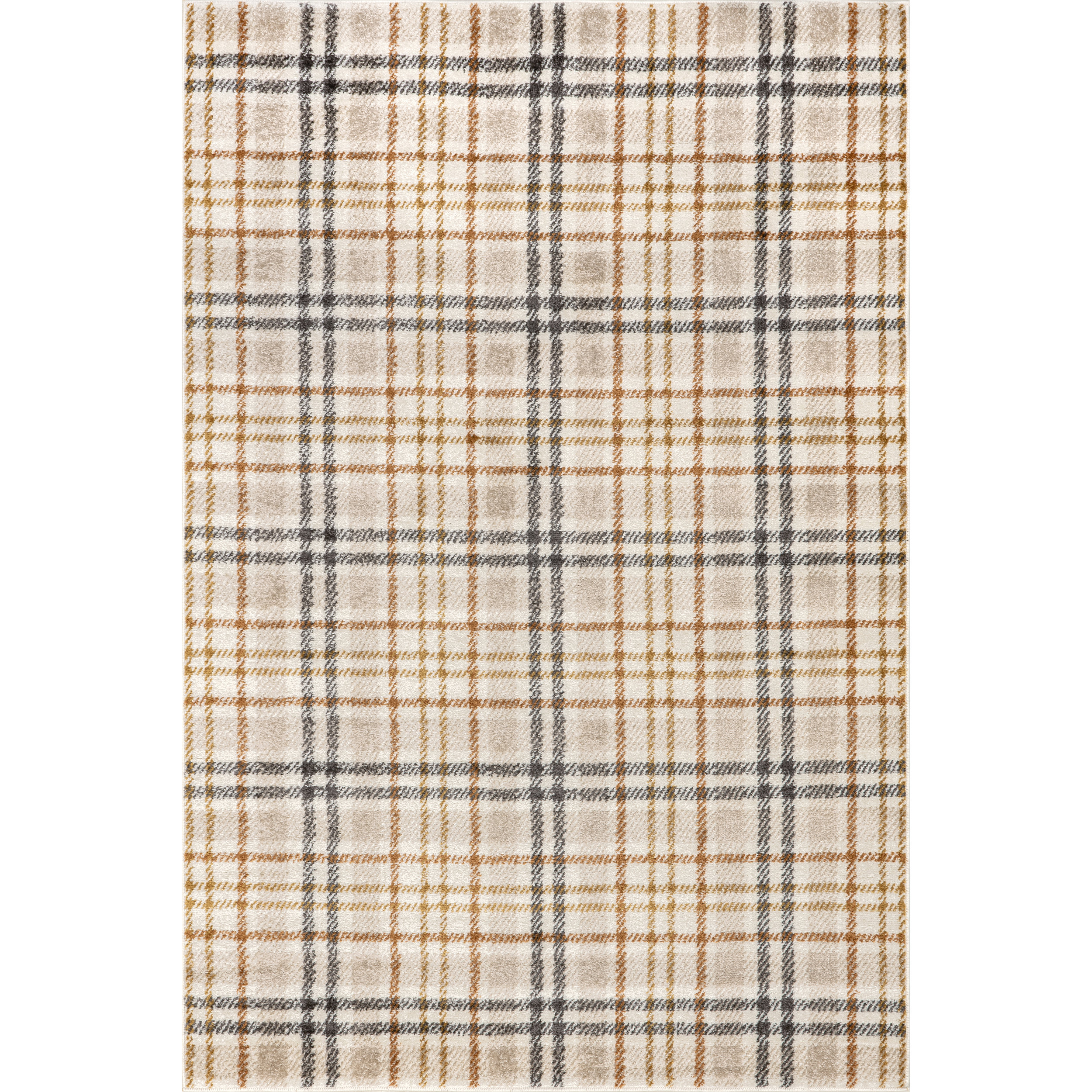 Gracie Oaks Noelani Casual Plaid Area Rug | Wayfair