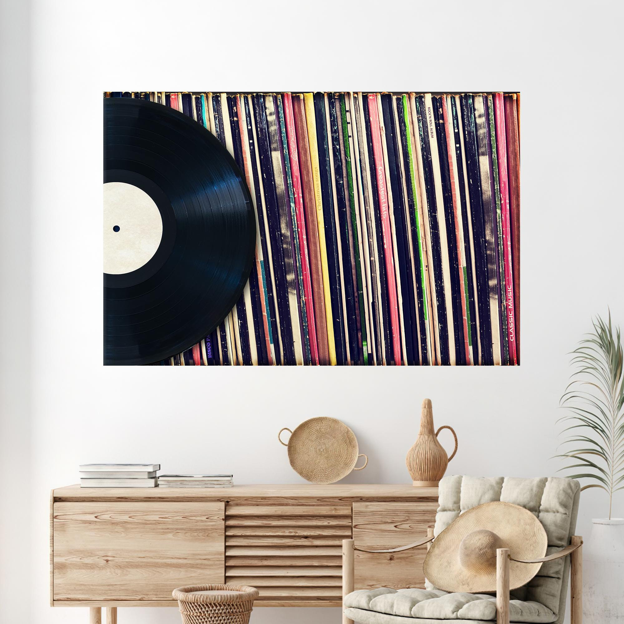 kayra export Personalized Modern Wall Art For Music Room With Colorful ...
