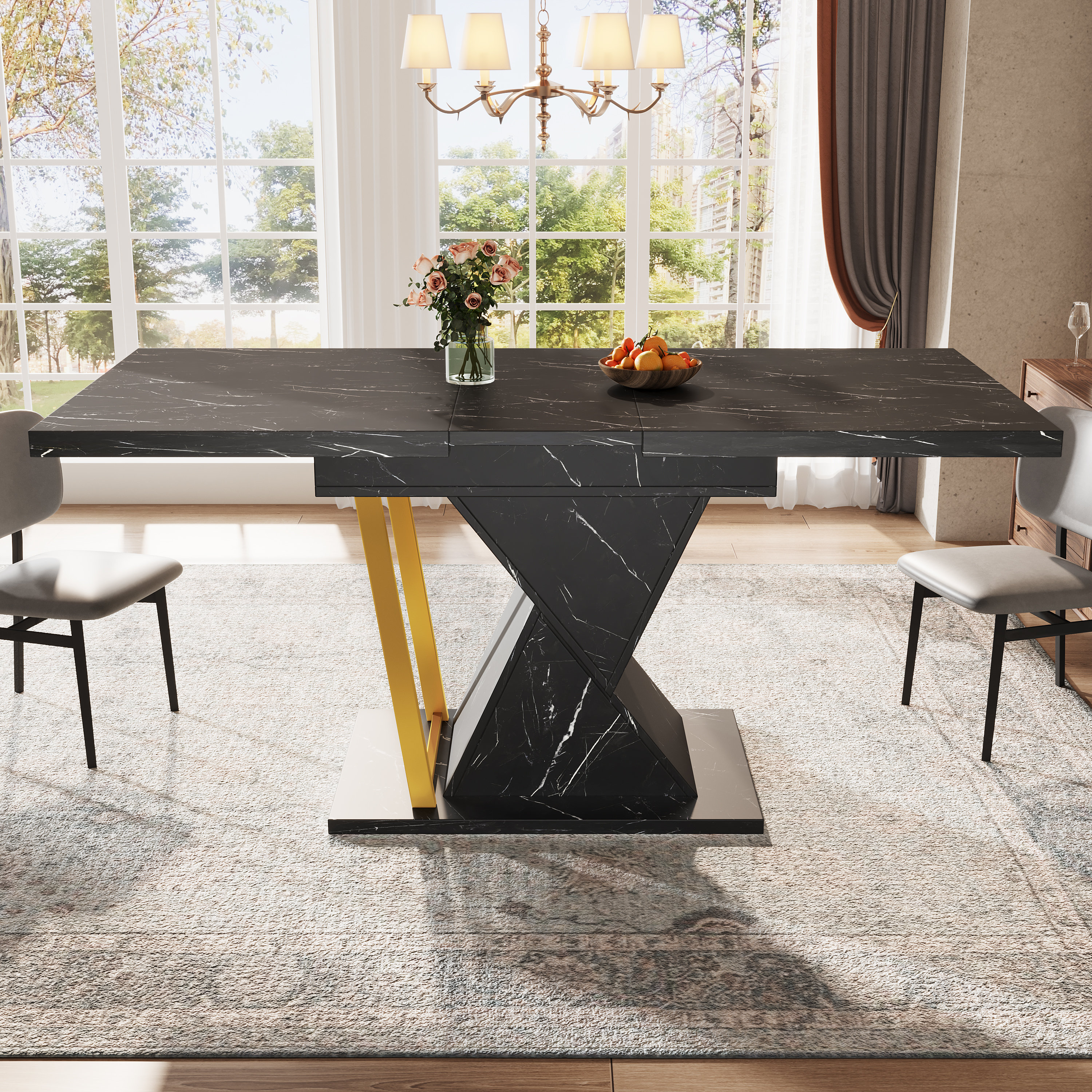 Latitude Run Extendable Dining Table To 140 Cm | Wayfair.co.uk