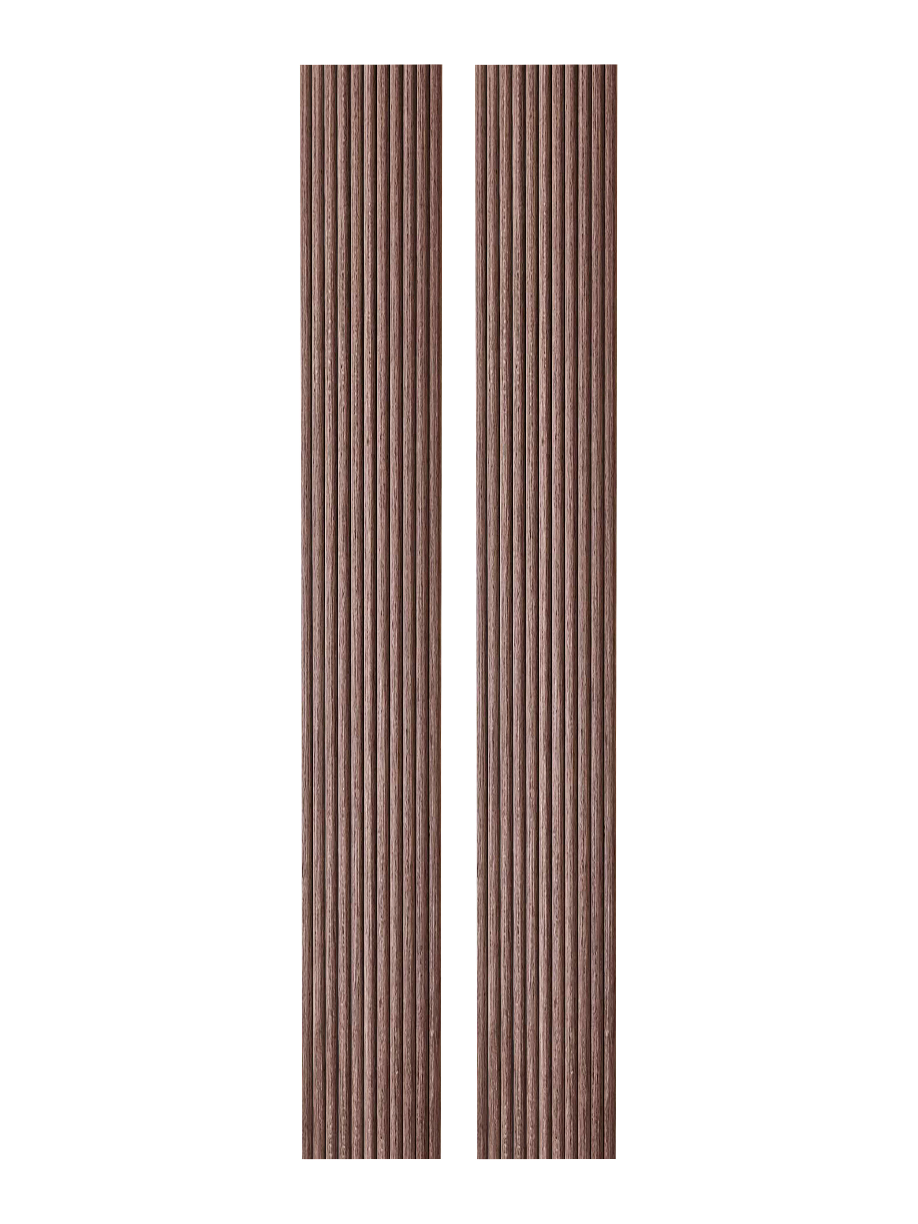 Dogberry Collections 2 Pack Of Fluted Flexible Wood Wall Panels ...